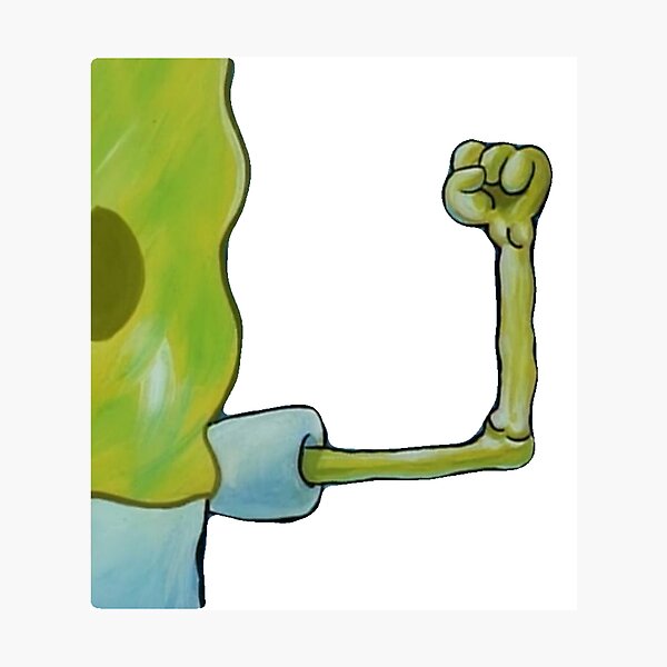 Spongebob Lifting Photographic Prints | Redbubble