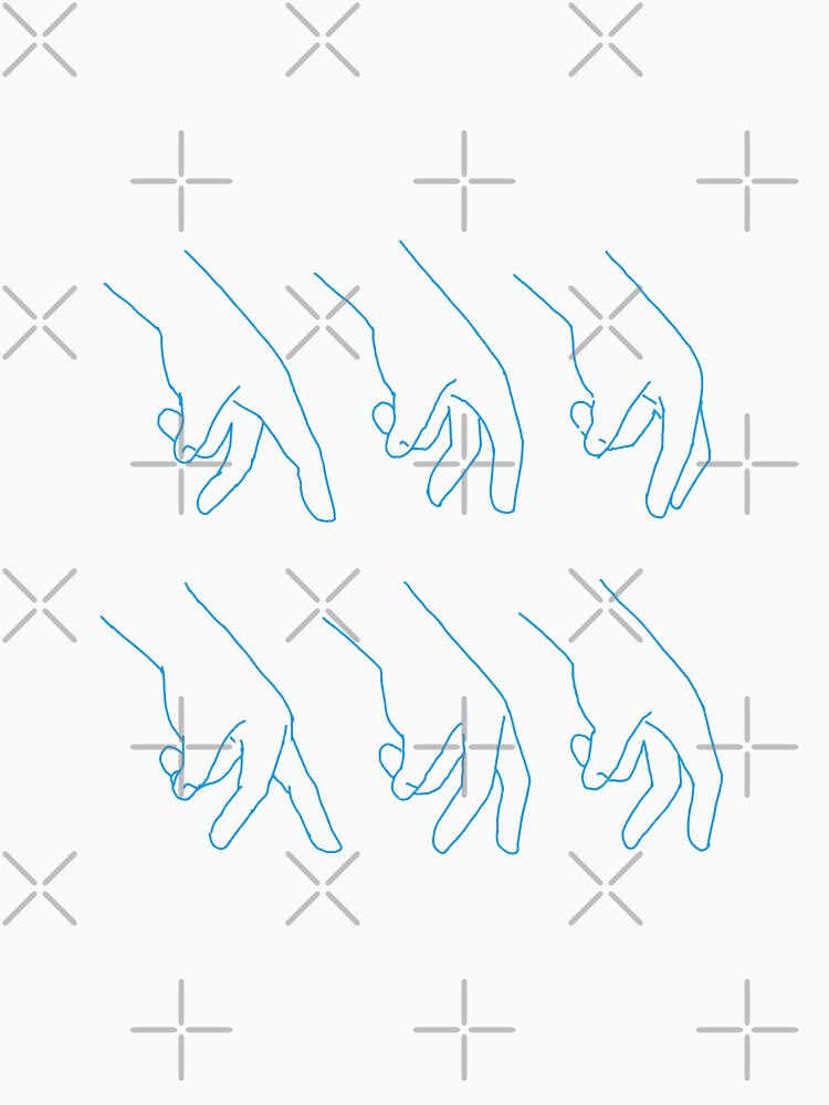 "Hand Walk Cycle Sequence Drawing" T-shirt for Sale by patrimonio ...