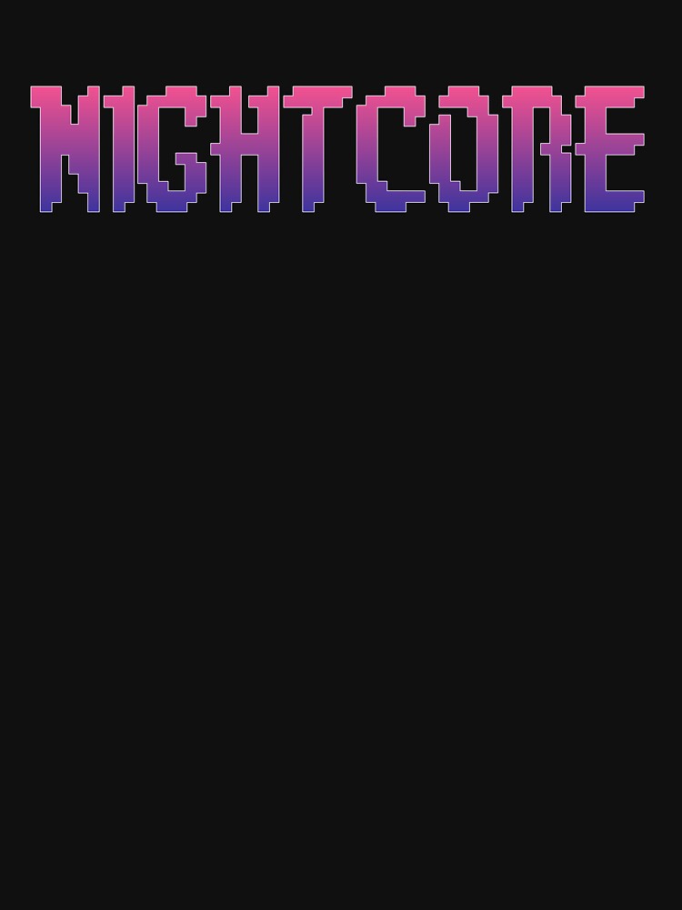 "Nightcore" T-shirt by Dator | Redbubble