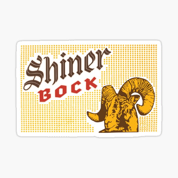 Shiner Bock Stickers | Redbubble