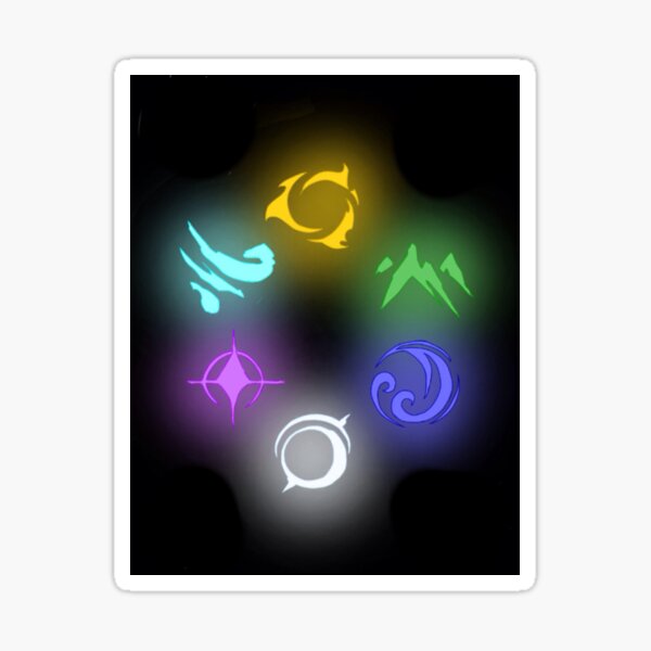 ""The Dragon Prince" Primal Magic Symbols" Sticker by pure-drawing ...