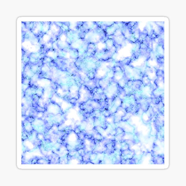 "Gorgeous Marble print 0015, blue" Sticker for Sale by diapatternLab ...
