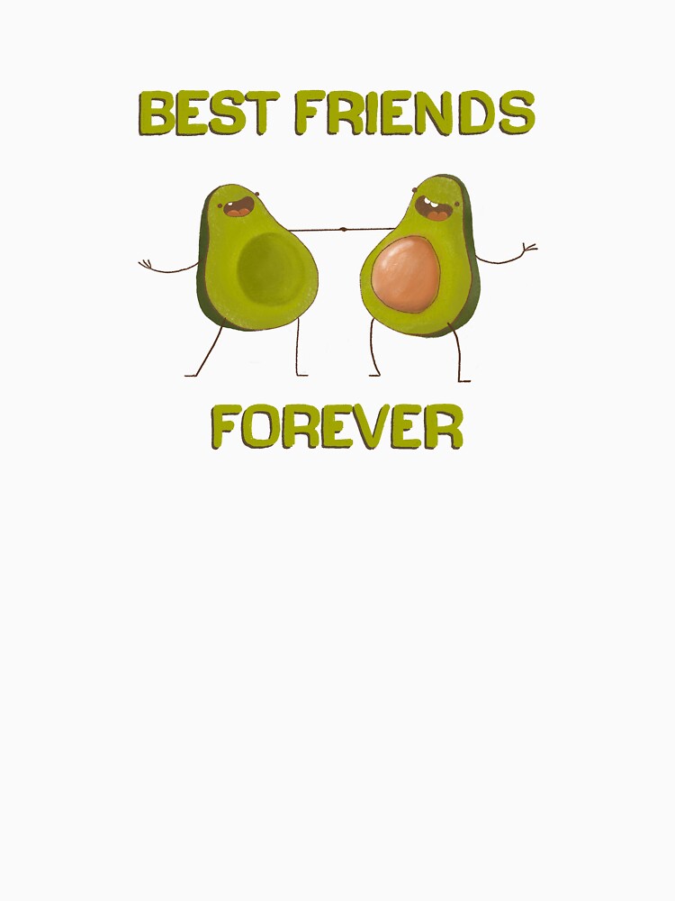 "Best Friends Forever Avocados" T-shirt by LisaVertudaches | Redbubble