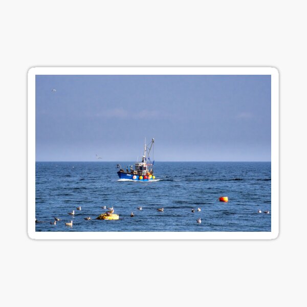 "Homeward Bound - Lyme Regis" Sticker for Sale by Siska | Redbubble