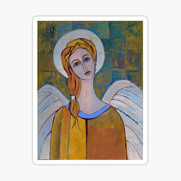 "Angel of Love Guardian Angel " Sticker by tanabe | Redbubble