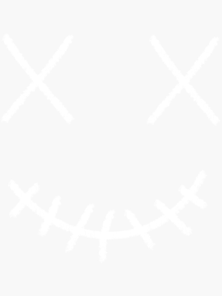 "x face" Sticker by thunderben8 | Redbubble