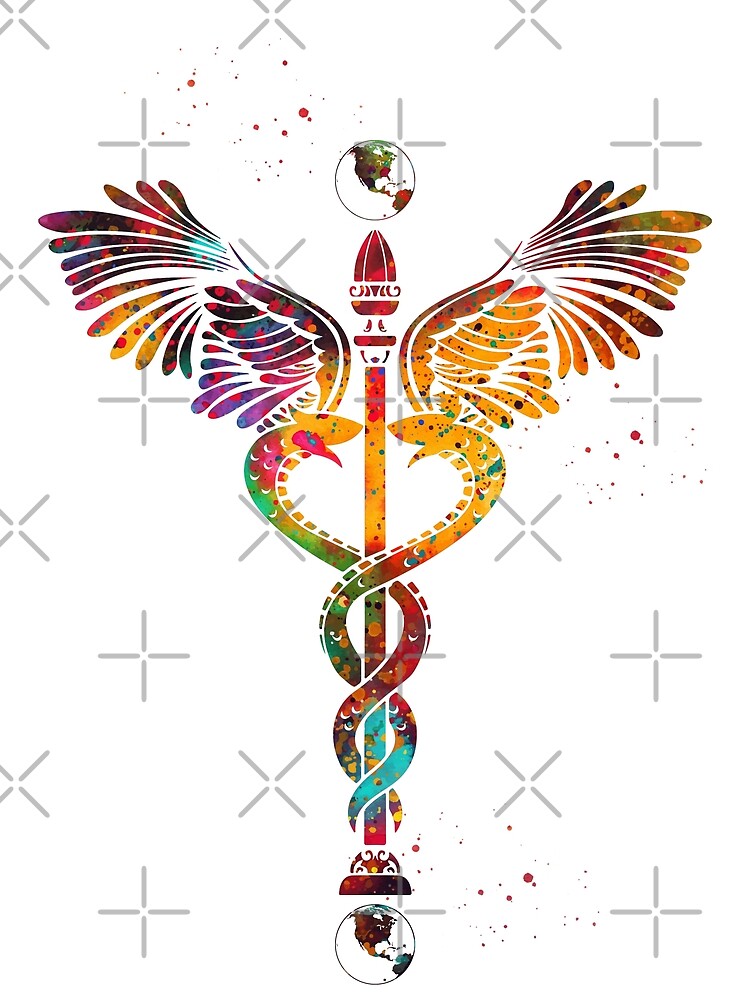 "Caduceus" by erzebetth | Redbubble