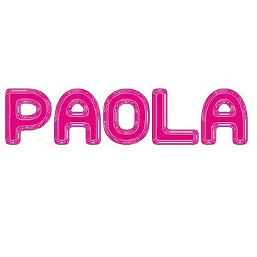 "Paola" Sticker for Sale by Shalomjoy | Redbubble
