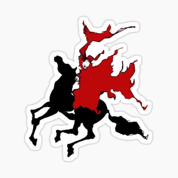 Pale Rider Stickers | Redbubble