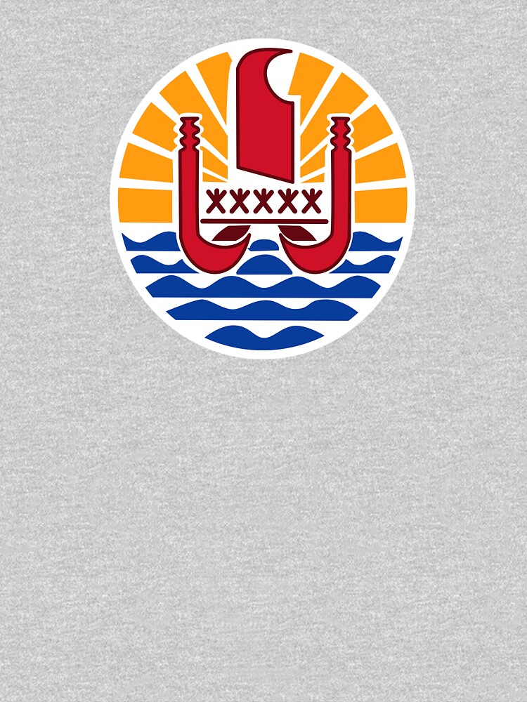 "Coat of Arms of French Polynesia " T-shirt for Sale by abbeyz71 ...