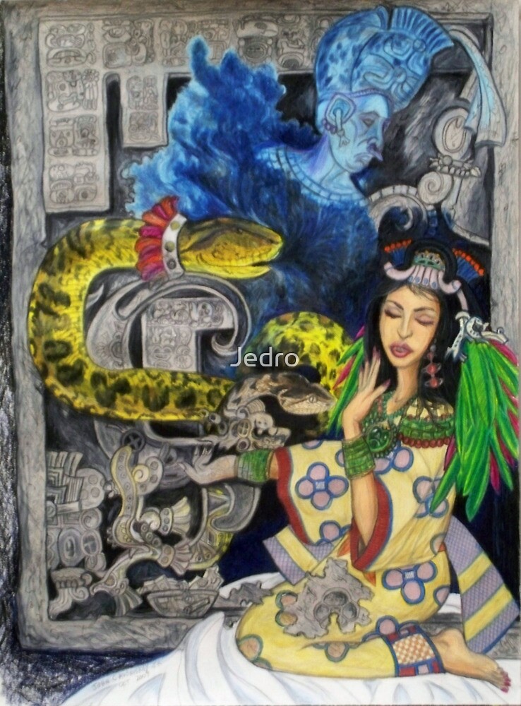 "The Reemergence of Lady Xoc" by Jedro | Redbubble