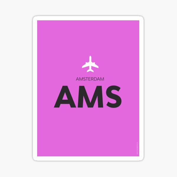 "AMS sticker 6 lil viol" Sticker for Sale by Aviators | Redbubble
