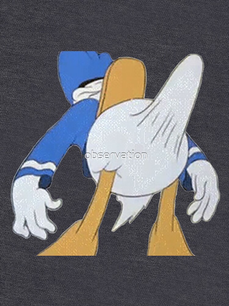Sweat à capuche léger « donald duck meme », par observation | Redbubble
