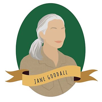 "Jane Round Portrait" Sticker for Sale by thefilmartist | Redbubble