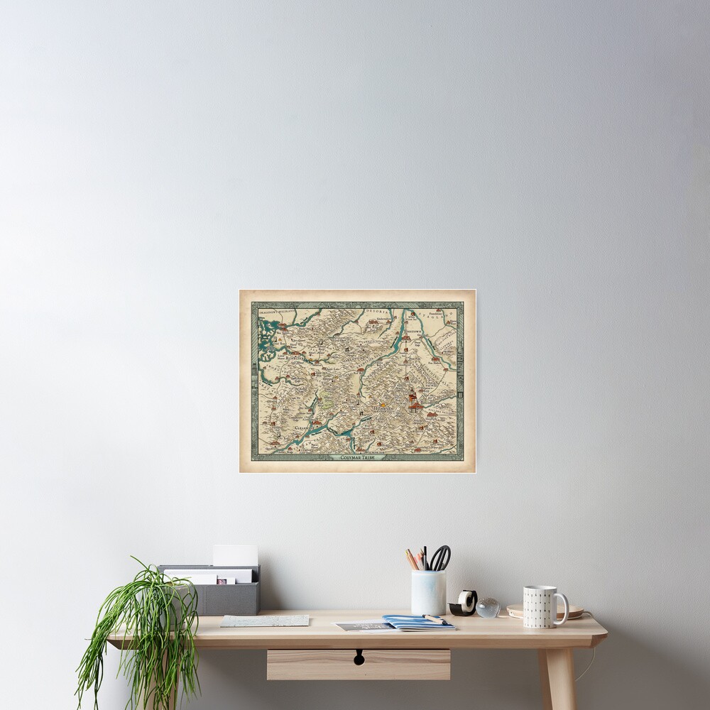 "Lands of the Colymar Tribe and Surrounding Regions by Josephe Vandel ...