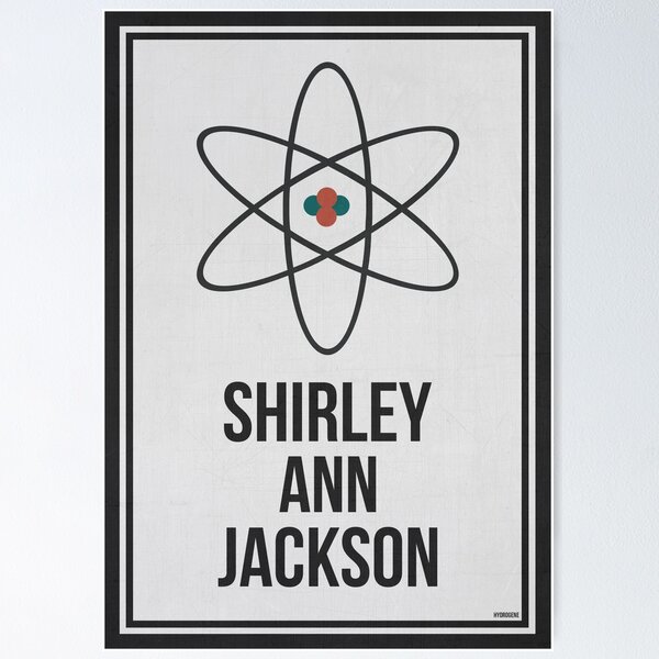 "SHIRLEY ANN JACKSON - Women In Science Wall Art" Poster for Sale by ...