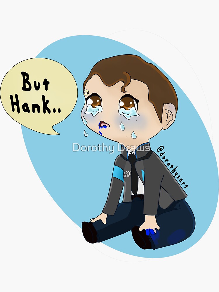 "Sad Connor" Sticker for Sale by DorothyPriest | Redbubble