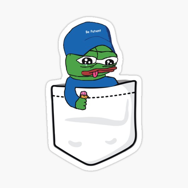 "Apu Apustaja with ice cream PepeTheFrog The Helper in t-shirt pocket ...