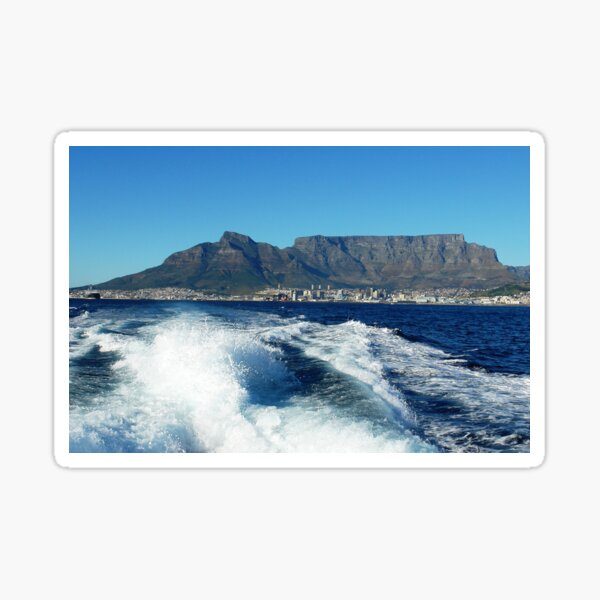 "Table Rock Mts, Cape Town South Africa" Sticker for Sale by ...