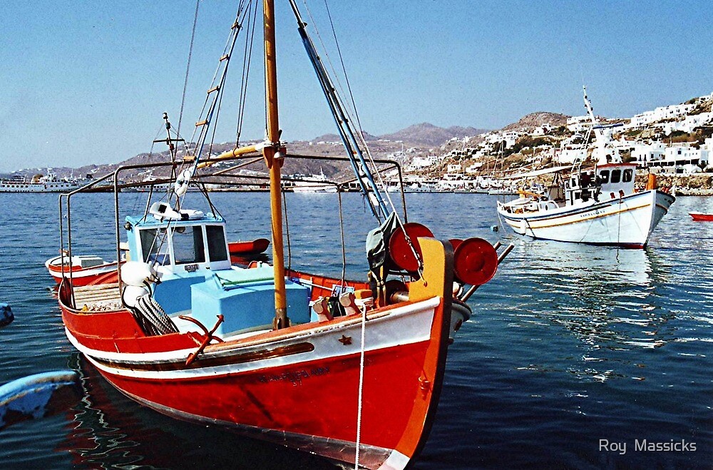 "CAIQUES, MYKONOS, GREEK ISLANDS.........!" by Roy Massicks | Redbubble