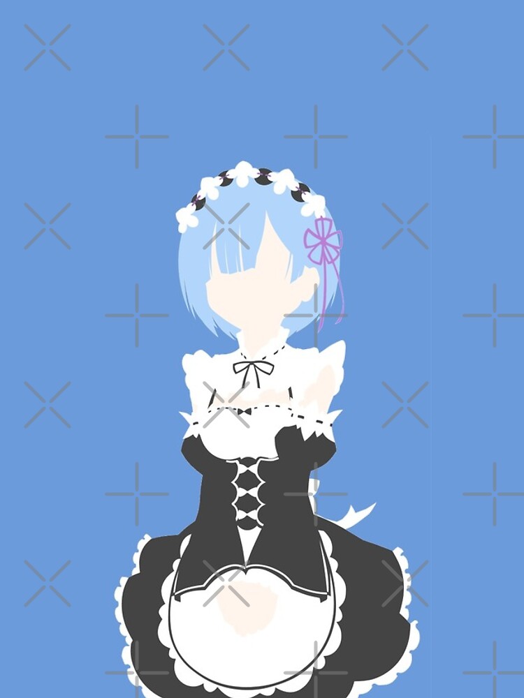 "Re: Zero kara Hajimeru Isekai Seikatsu - Rem Minimalist" iPhone Case ...