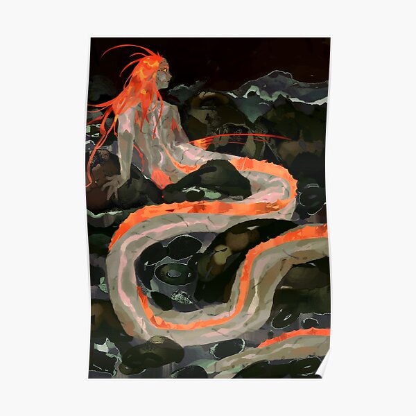 "oarfish mermaid" Poster by salami-spots | Redbubble