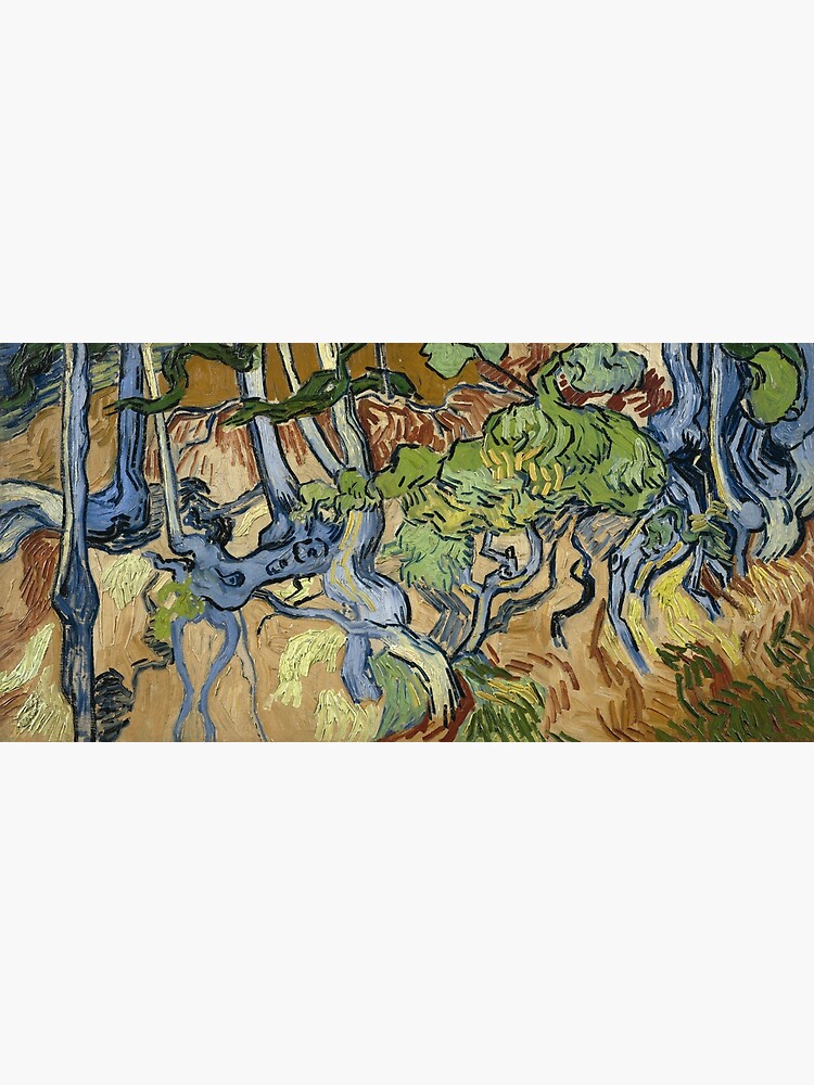 "Van Gogh: Tree Roots, July 1890" Art Print by Alkoal | Redbubble