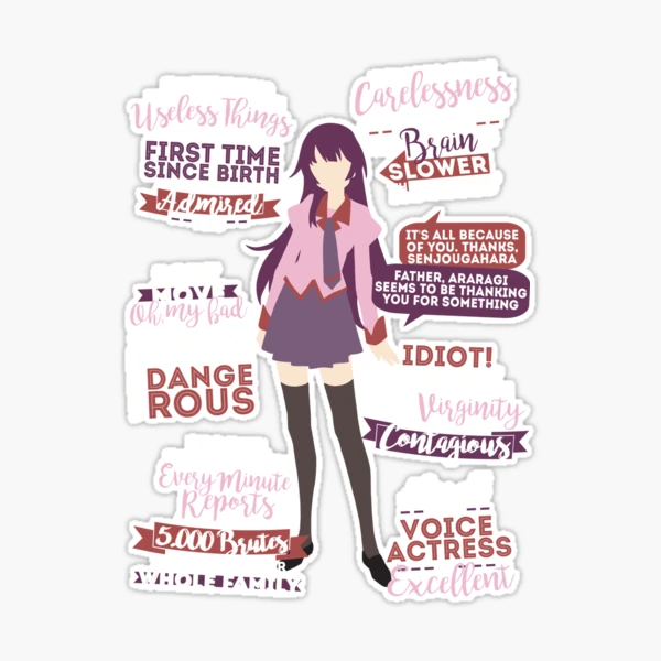 Bakemonogatari Senjougahara Quotes