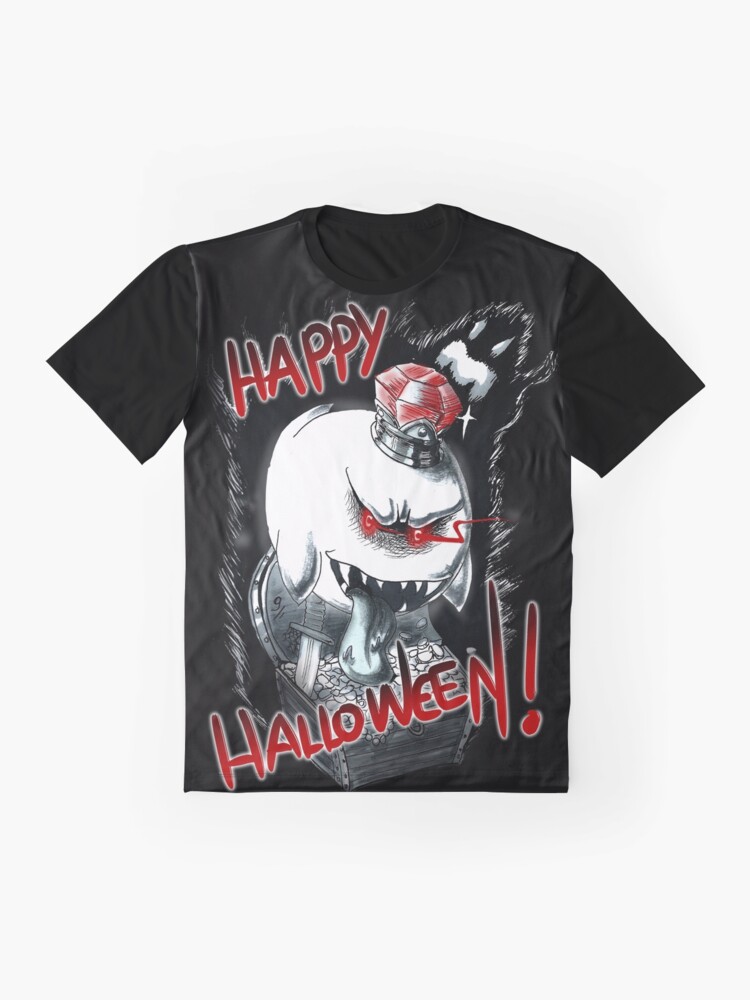 "Happy halloween! King Boo pattern" T-shirt for Sale by chlogummy ...
