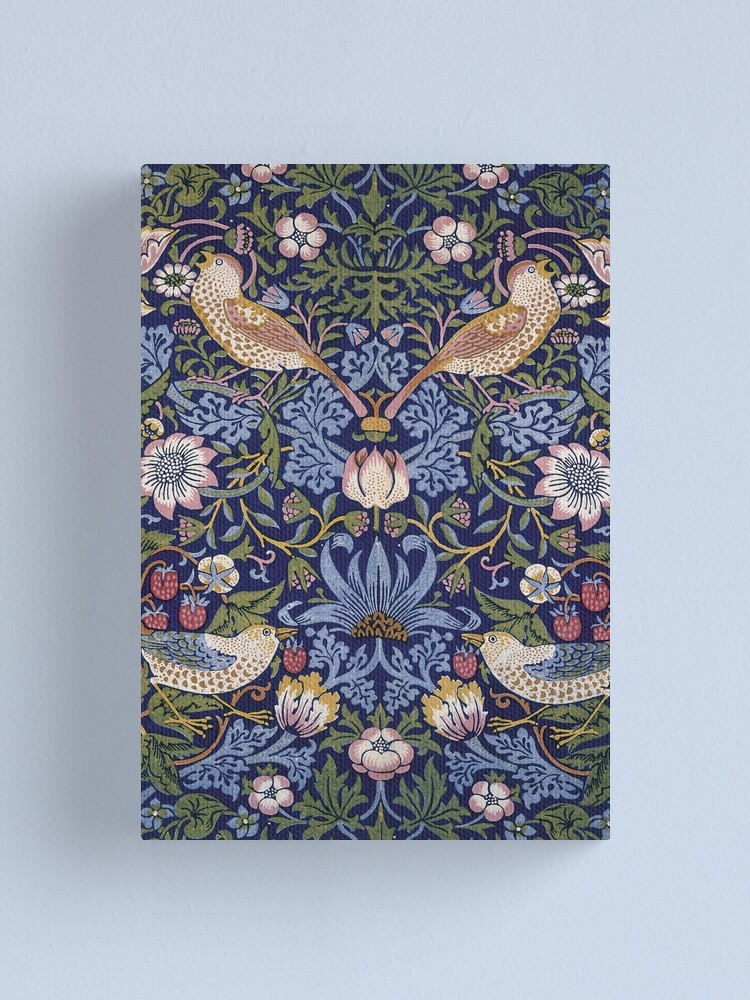 "William Morris Strawberry Thief Design 1883 " Canvas Print by RBEnt ...