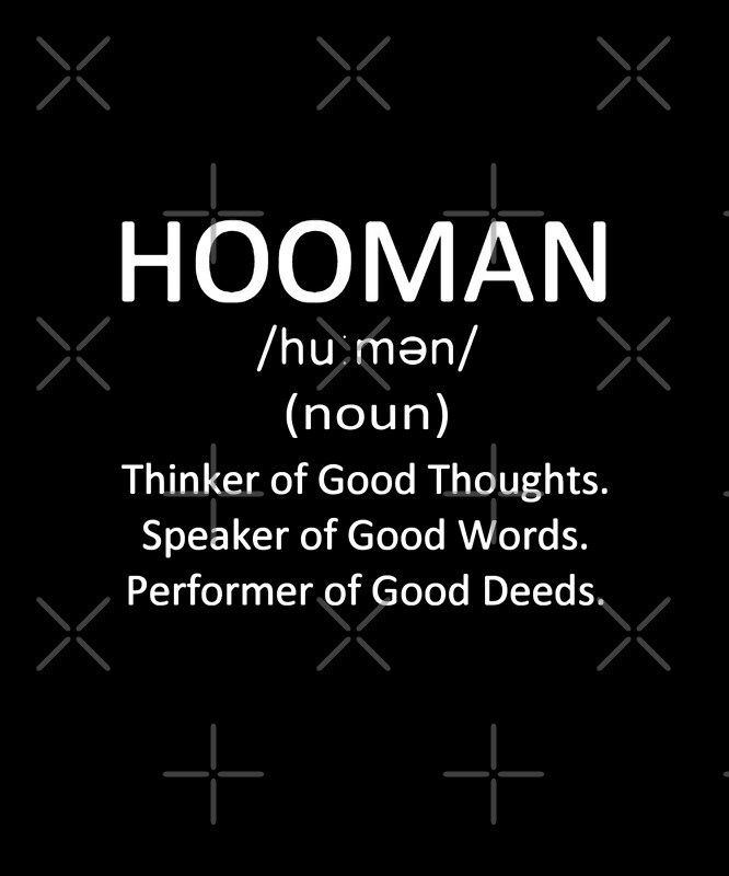 "Hooman Definition" by 4wordsmovement | Redbubble