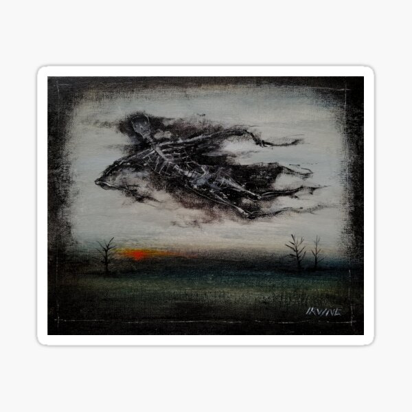 "Ominous Cloud" Sticker for Sale by David Irvine | Redbubble