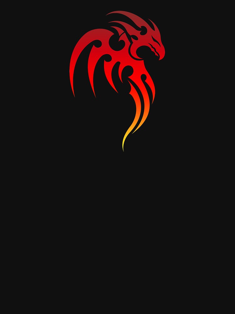 "Rising Phoenix Tribal Symbol" T-shirt by peculiardesign | Redbubble