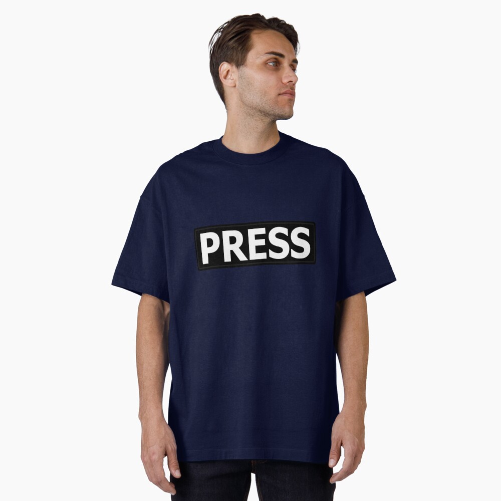 "Press Badge" Sticker for Sale by McShortRound | Redbubble