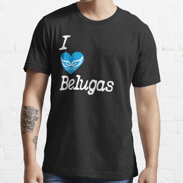 "I Heart Belugas | Love The White Beluga Whale" T-shirt by ctaylorscs ...