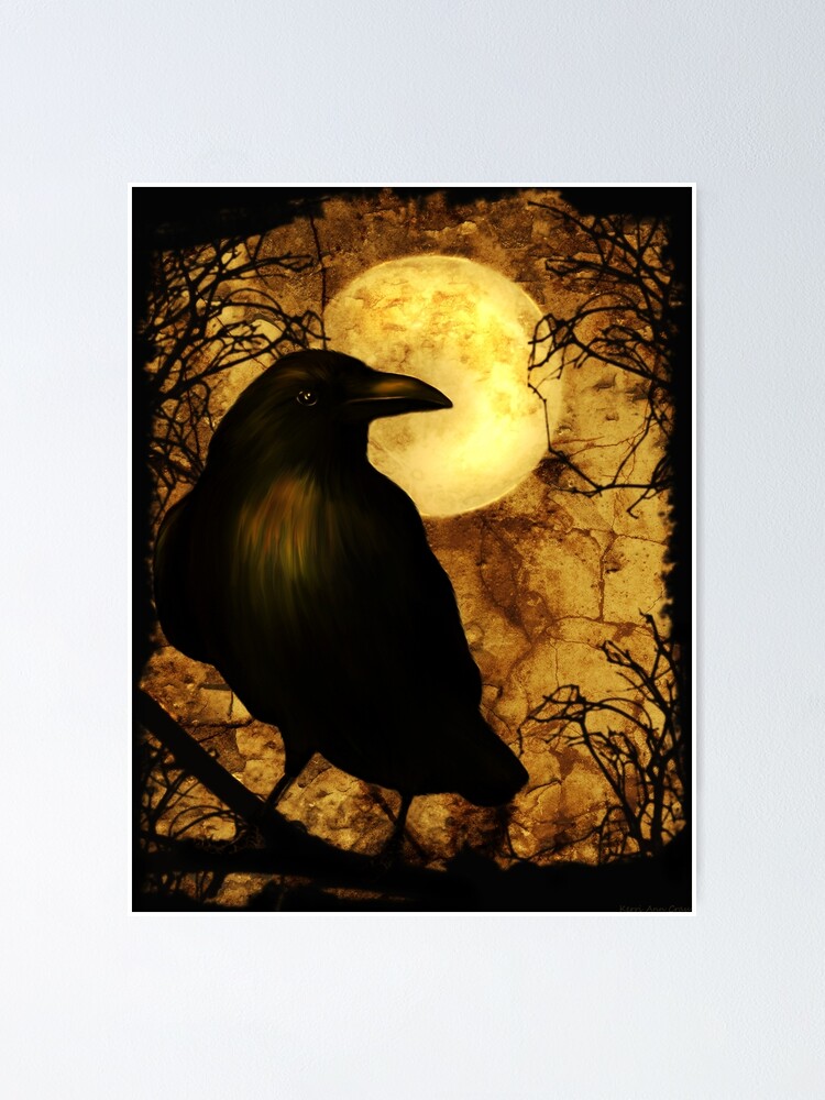 "The Raven" Poster for Sale by indigocrow | Redbubble