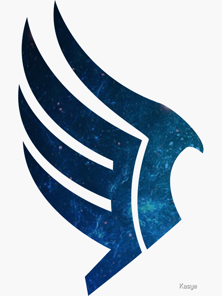 "Paragon Galaxy Symbol" Sticker for Sale by Kasye | Redbubble