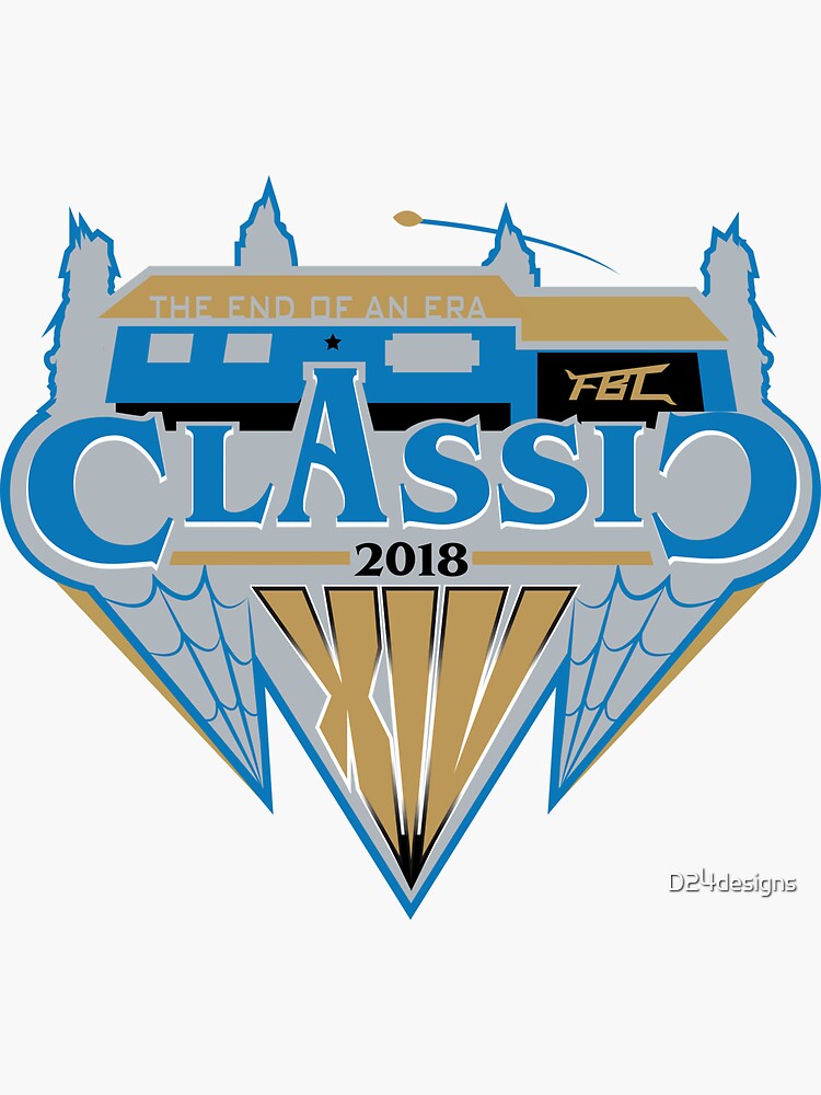 "2018 FBC Classic logo" Sticker for Sale by D24designs | Redbubble