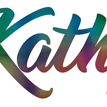 "Kathy" Sticker for Sale by xRadicalRainbow | Redbubble