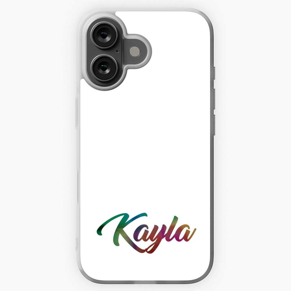 "Kayla" Sticker for Sale by xRadicalRainbow | Redbubble
