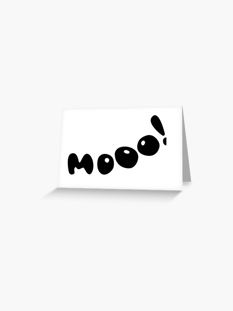 "mooo! doja cat" Greeting Card for Sale by sistertea | Redbubble