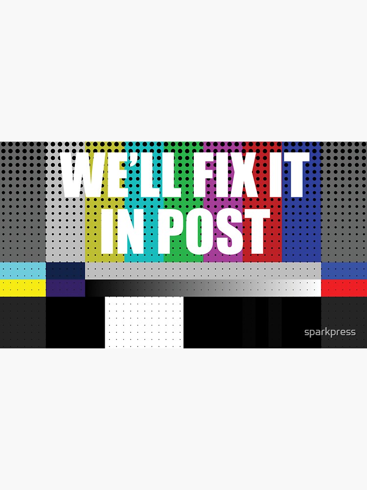 "Cinematographer, Filmmaker, Film Crew Design - We'll Fix it in Post ...