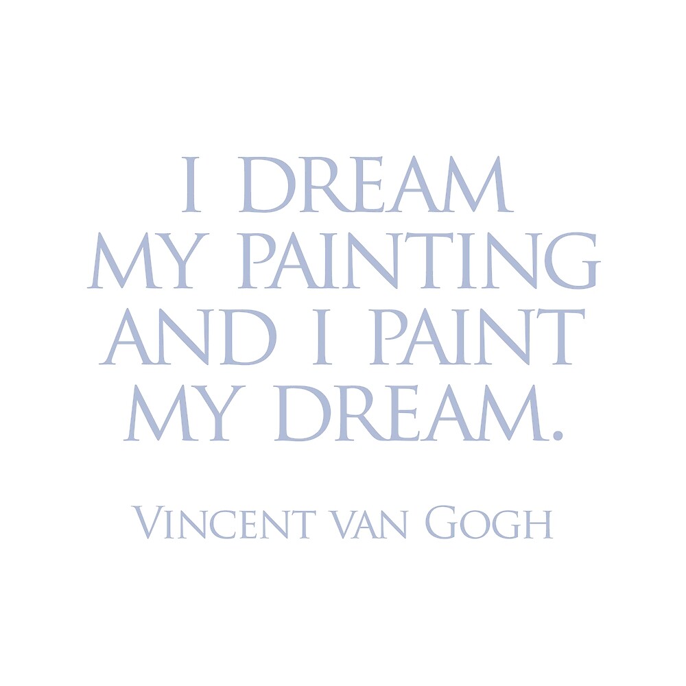 "I dream my painting" by Randy Coffey | Redbubble