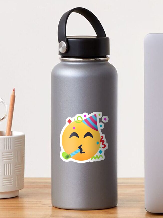 "JoyPixels™ Partying Face Emoji" Sticker for Sale by joypixels | Redbubble