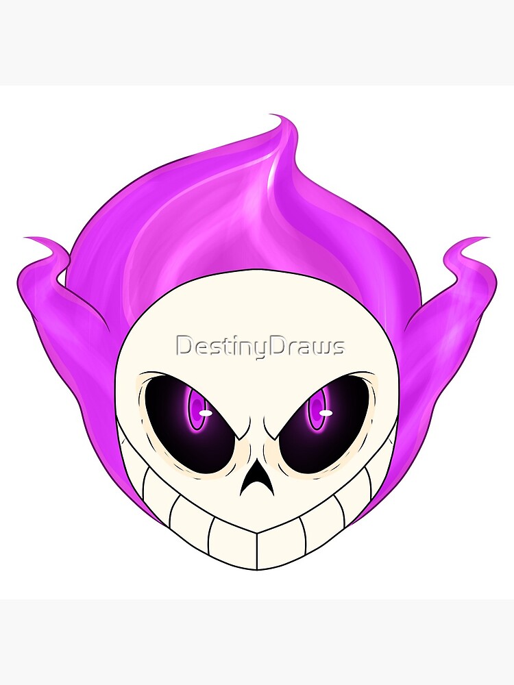"Real Magic Skeleton - head" Poster by DestinyDraws | Redbubble