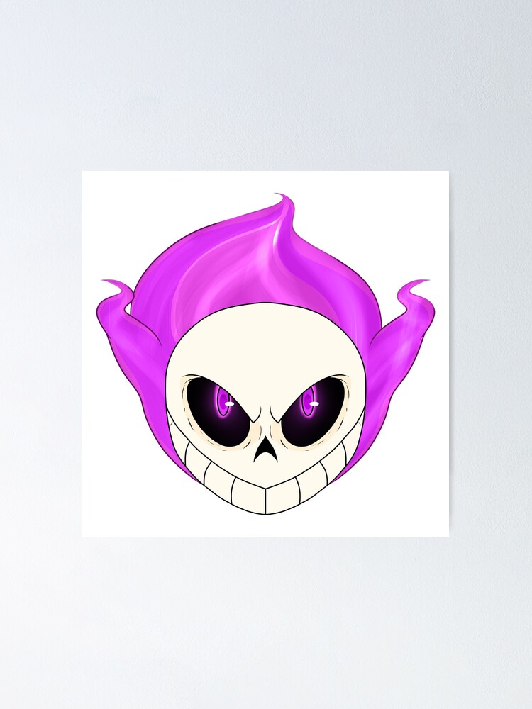 "Real Magic Skeleton - head" Poster by DestinyDraws | Redbubble