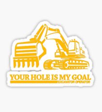 Heavy Equipment Operator Stickers | Redbubble