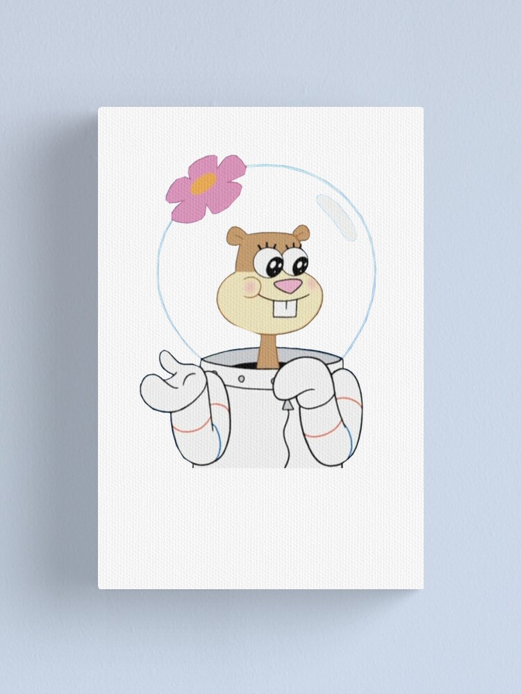 "Sandy Cheeks - Spongebob" Canvas Print for Sale by LeaWolf | Redbubble