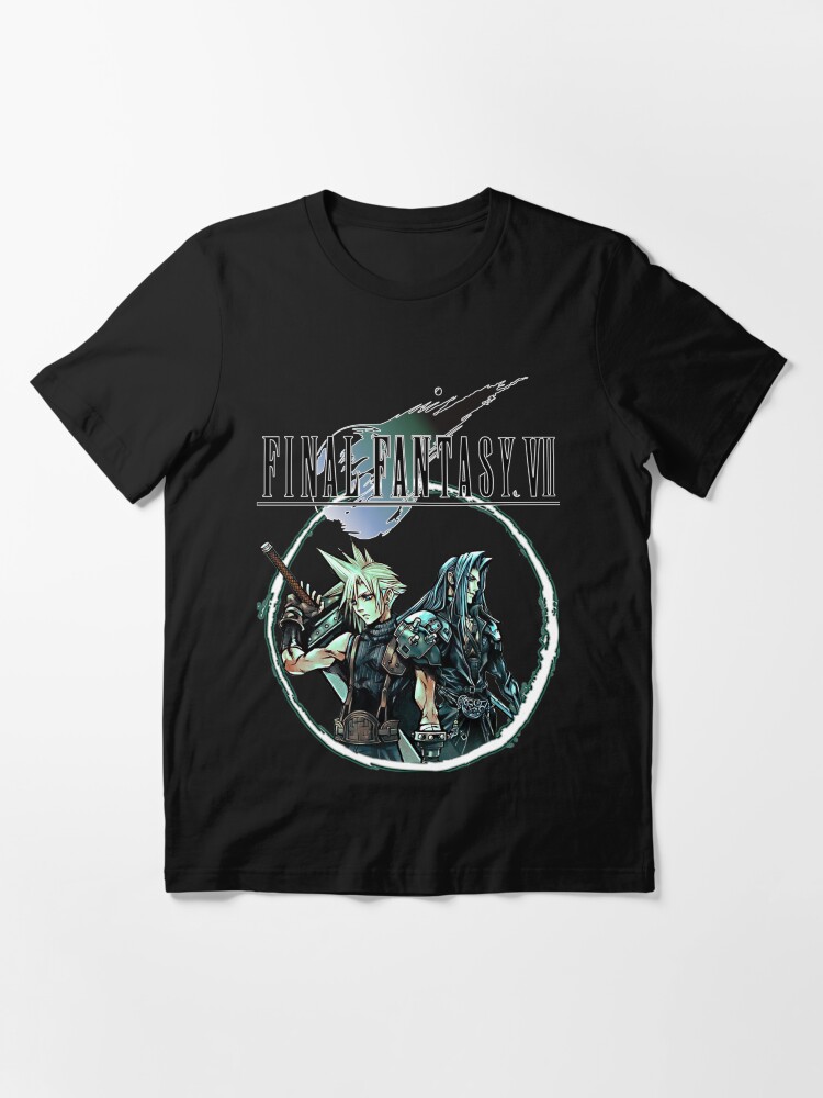 "Final Fantasy VII - Cloud & Sephiroth" Essential T-Shirt for Sale by ...