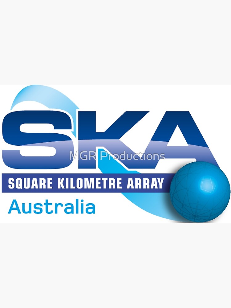 "Square Kilometer Array - Australia New Logo" Art Print by Quatrosales ...